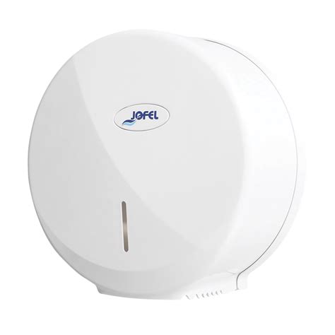 Dispensador Jofel De Papel Higiénico Mini Futura Blanco Dispensadores