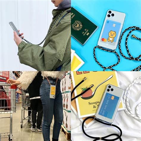 무료배송 핸드폰 분실방지 목걸이 스트랩 케이스 디즈니 줄스트랩 갤럭시s10 S20 노트10 A30 Q51 티몬