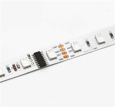 China DMX LED Strip Lights Addressable Manufacturers Factory Customized DMX LED Strip Lights
