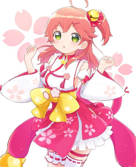 Safebooru 1girl Ahoge Aizawa Zawapo Bell Blush Bow Breasts Bridal Garter Cherry Blossom Print