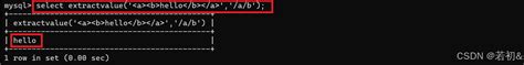 新手小白入门——sql注入之报错注入updatexml Csdn博客