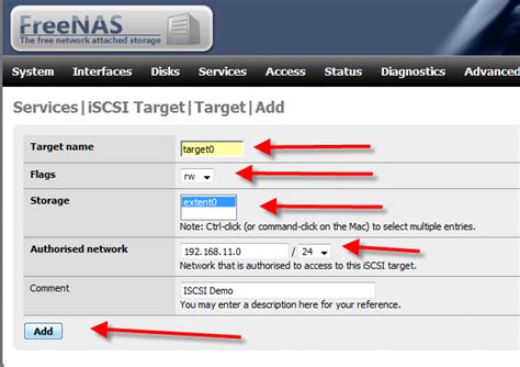 Configurare Freenas Come Iscsi Target
