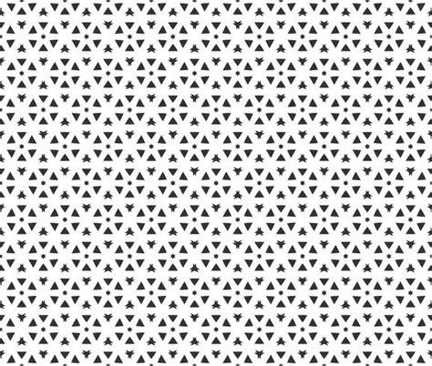 Abstract Geometric Seamless Pattern Repeating Geometric Black And