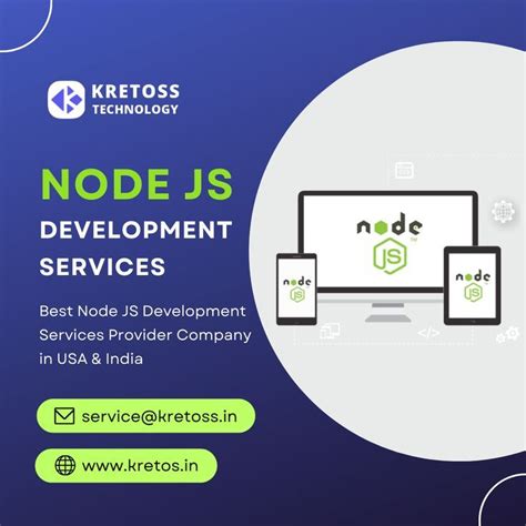 Best Node JS Development Company In USA Canada Kretoss Technology Development App