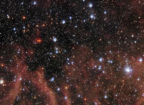 Blue And Red Nebula Hubble
