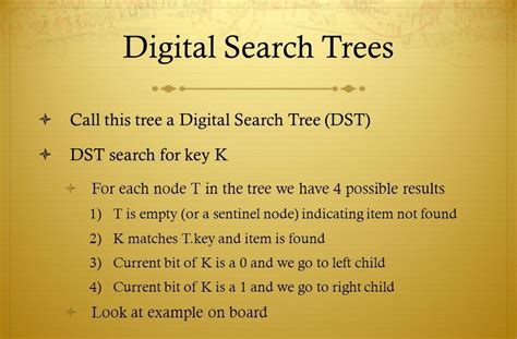 What Is Digital Search Tree DST Detailed Explanation