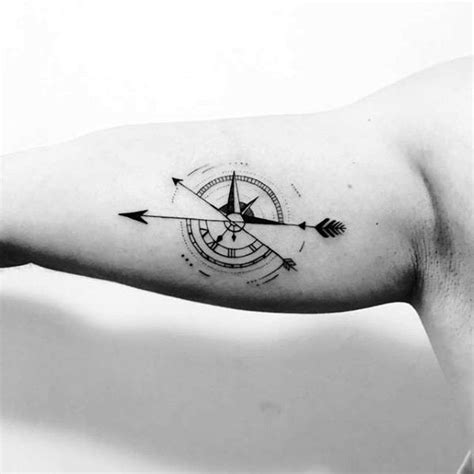 40 Cool Geometric Arrow Tattoo Designs For Men