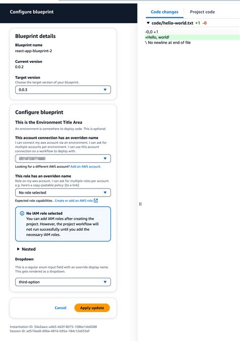 Amazon Codecatalystがカスタムブループリントをサポートしました Developersio