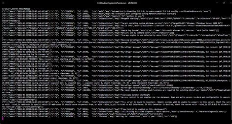 I Am Not Able To Start Mongodb On Windows Stack Overflow