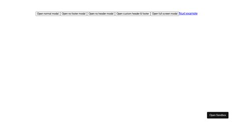 Vue Modal Vue Forked Codesandbox