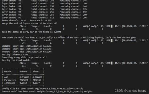 Yolov5prune剪枝训练记录及遇见的问题yolov5 Prune Csdn博客