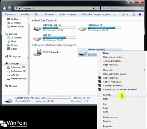 cara format flashdisk dengan benar ~ tugas sekolah