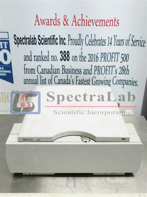 HP 1100 HPLC G1316A COLCOMP Column Compartment DE82206XXX Spectralab Scientific Inc