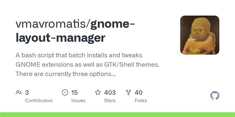Github Vmavromatisgnome Layout Manager A Bash Script That Batch Installs And Tweaks Gnome