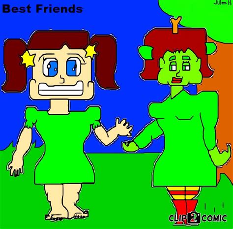 Anna Mated And Arborita Best Friends Rdrawings
