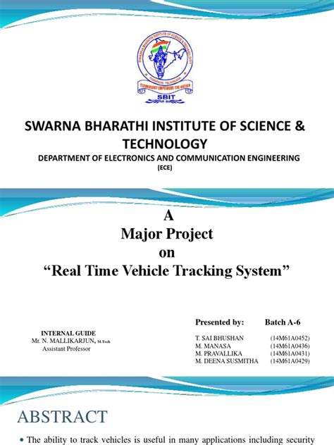 real time vehicle tracking system pdf global positioning system gsm