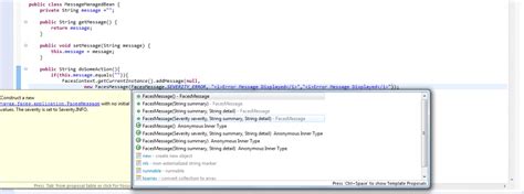 Primefaces Message Messages And Growl Components Example Digitalocean