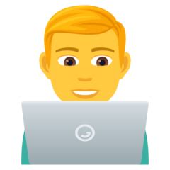 Man Technologist Emoji