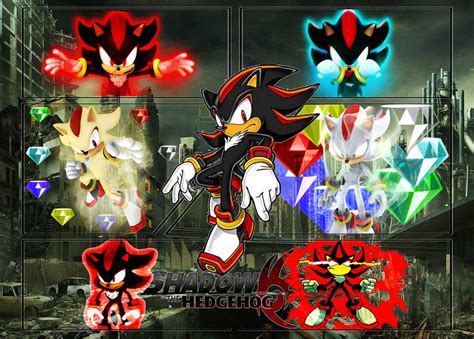 Shadow The Hedgehog All Forms By Liljp102 On Deviantart