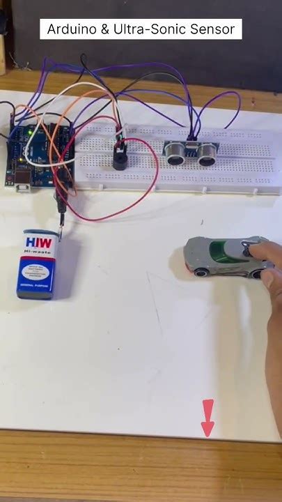 Arduino Ultra Sonic Sensor Project Shorts Youtubeshorts Viral Technology Youtube