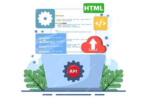 Premium Vector Vector Illustration About Application Programming Interface Concept Or Api