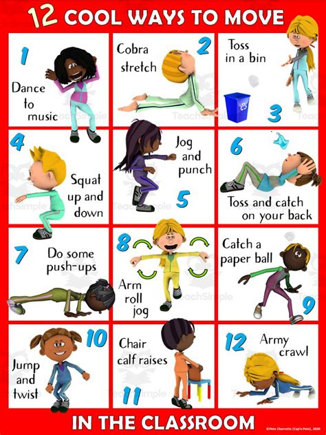 Moving In The Classroom Series Cool Ways To Move Visuals By Teach Simple