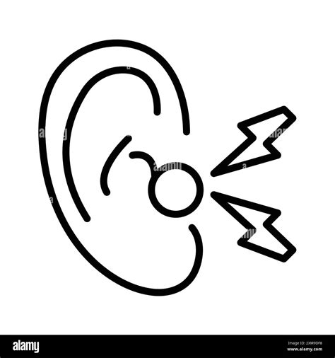 Otitis Icon Linear Logo Mark Set Collection In Black And White For Web