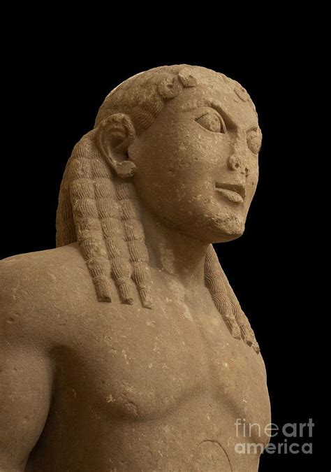 Archaic Kouroi Statue At Delphi By David Parkerscience Photo Library