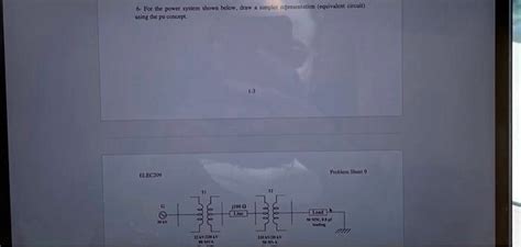 solved texts 6 for the power system shown below draw a simpler