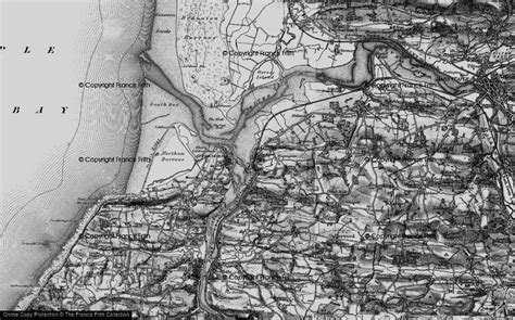 Historic Ordnance Survey Map Of Instow 1895 Francis Frith