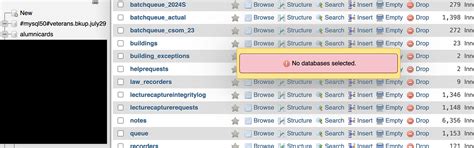 Weird Database Name Misalignment Rmariadb