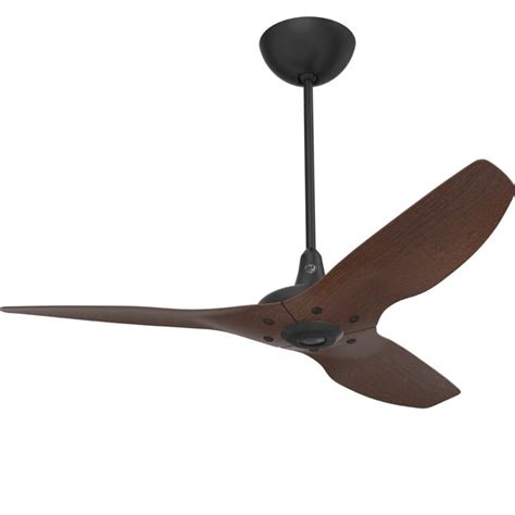 Big Ass Fans 52 Haiku Gen 4 Black Ceiling Fan With Cocoa Bamboo