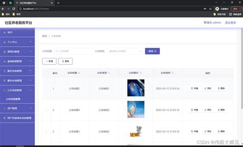 社区养老服务 基于springboot＋vue的社区养老服务平台设计与实现 源码 数据库 文档 阿里云开发者社区