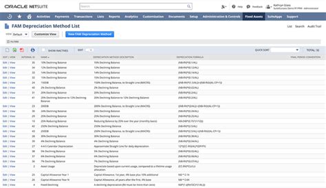 Netsuite Fixed Assets Management Software