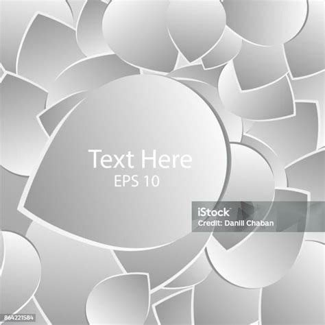 그림자와 추상적인 배경입니다 종이 꽃잎 벡터 일러스트 레이 션 0명에 대한 스톡 벡터 아트 및 기타 이미지 0명 3차원 형태 가리기 Istock