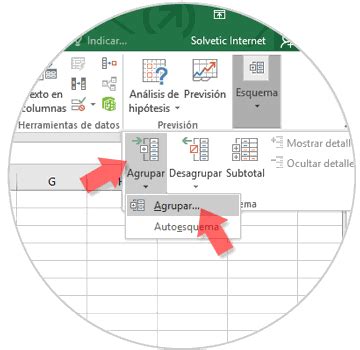 Agrupar O Insertar Filas Y Funci N Si Anidada En Excel Solvetic