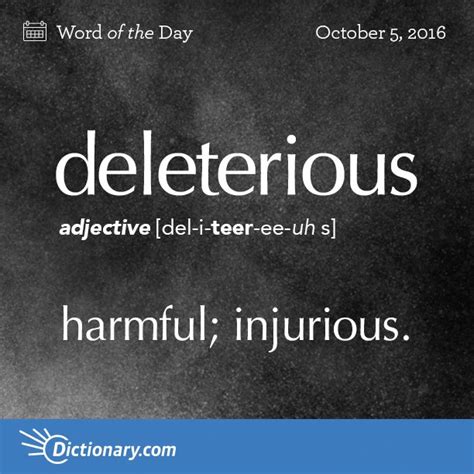 Deleterious
