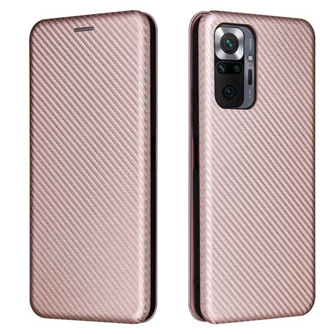 Housse Xiaomi Redmi Note Pro Simili Cuir Style Fibre De Carbone