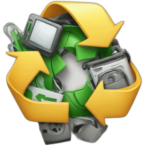Tech Recycle Emoji Ai Emoji Generator