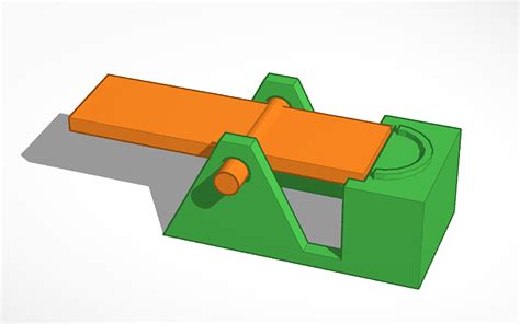 3d Design Coin Flipper Prototype Tinkercad