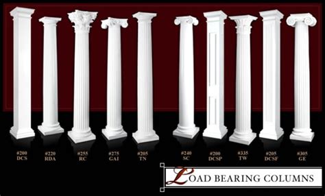 Support Columns Structural Columns Load Bearing Columns