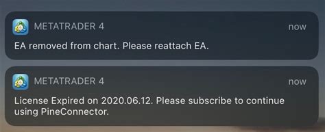 mt4 notifications pineconnector