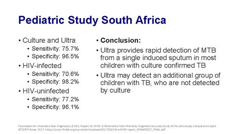 Xpert Mtbrif Ultra The Nextgeneration Assay For Tuberculosis