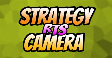 Rts Top Down Camera Controller Game Toolkits Unity Asset Store