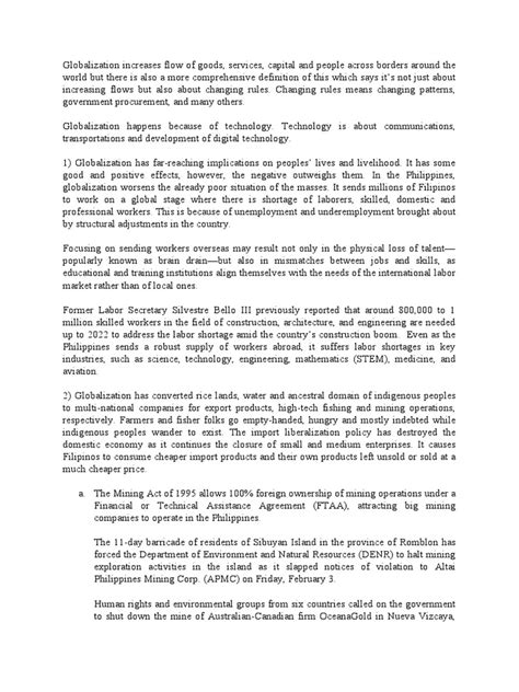 Anti Globalization Pdf Economies