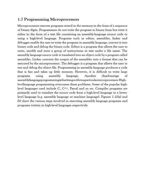 6 Introduction To Microprocessors Programming 085041 Pdf Central