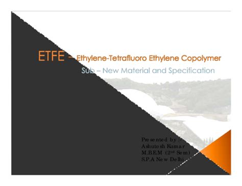 Pdf Main Form Of Etfe Membrane Structure And Difficulties Of Etfe