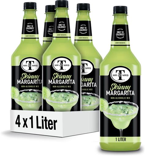 Mr And Mrs T Margarita Mix 1 75 L Bottle Pack Of 6 Tangy