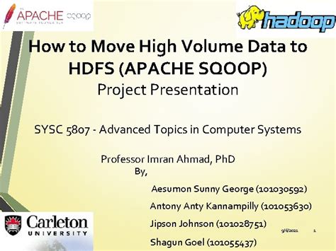 How To Move High Volume Data To Hdfs