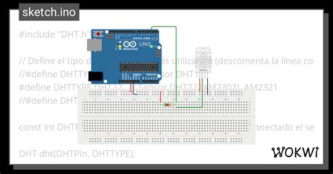 Temperatura Y Humedad Con Arduino Y Sensor Dht11 Wokwi Esp32 Stm32